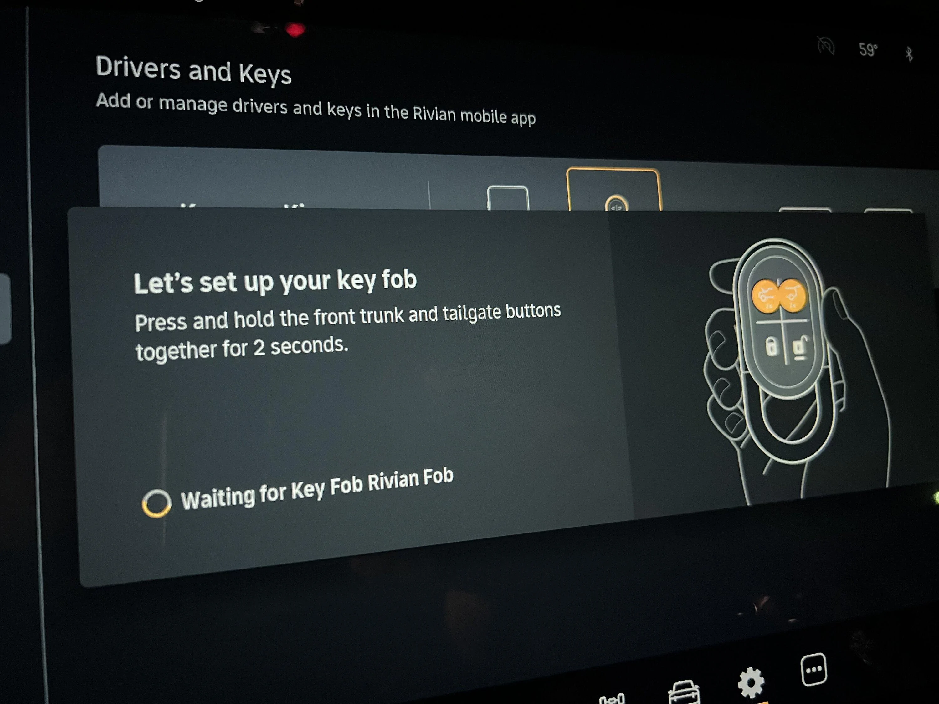 Newbie questions: Set up key fob? Connecting Rivian to my iPhone ...