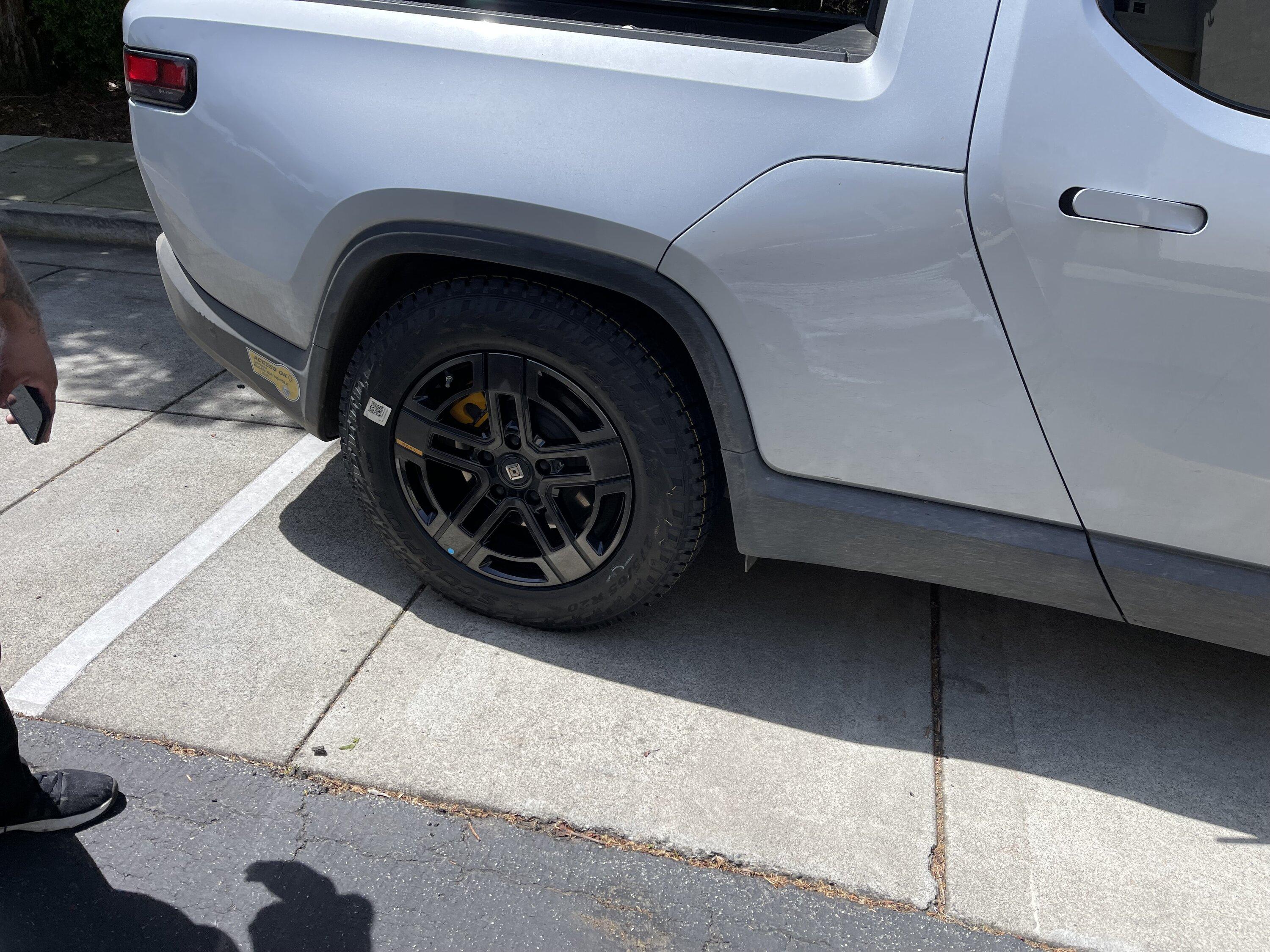 A (mild) word of warning: make sure your spare matches your wheels ...