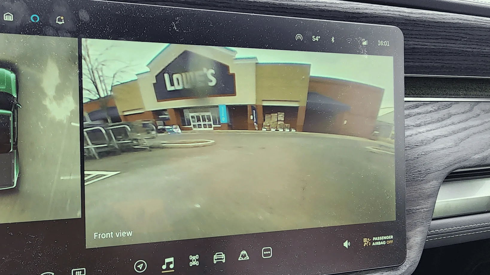 Rock chip on front bumper camera | Rivian Forum - R1T R1S R2 R3 News ...