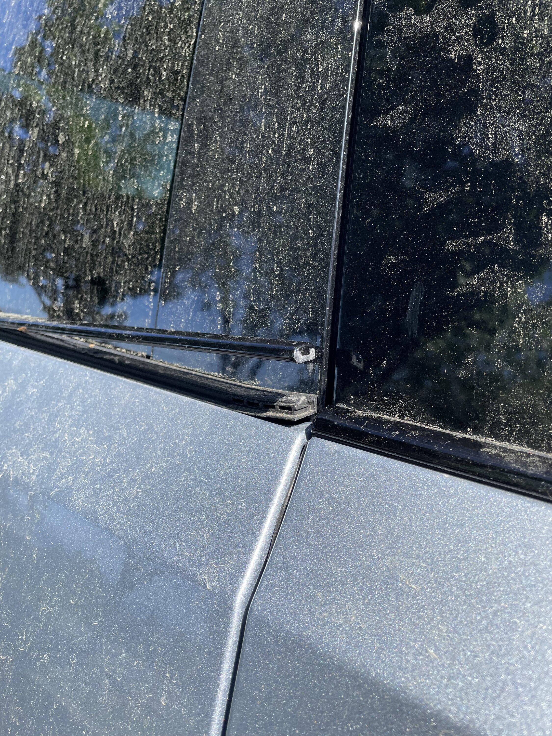 Gorilla Glue and Clamps for my exterior window trim | Rivian Forums ...