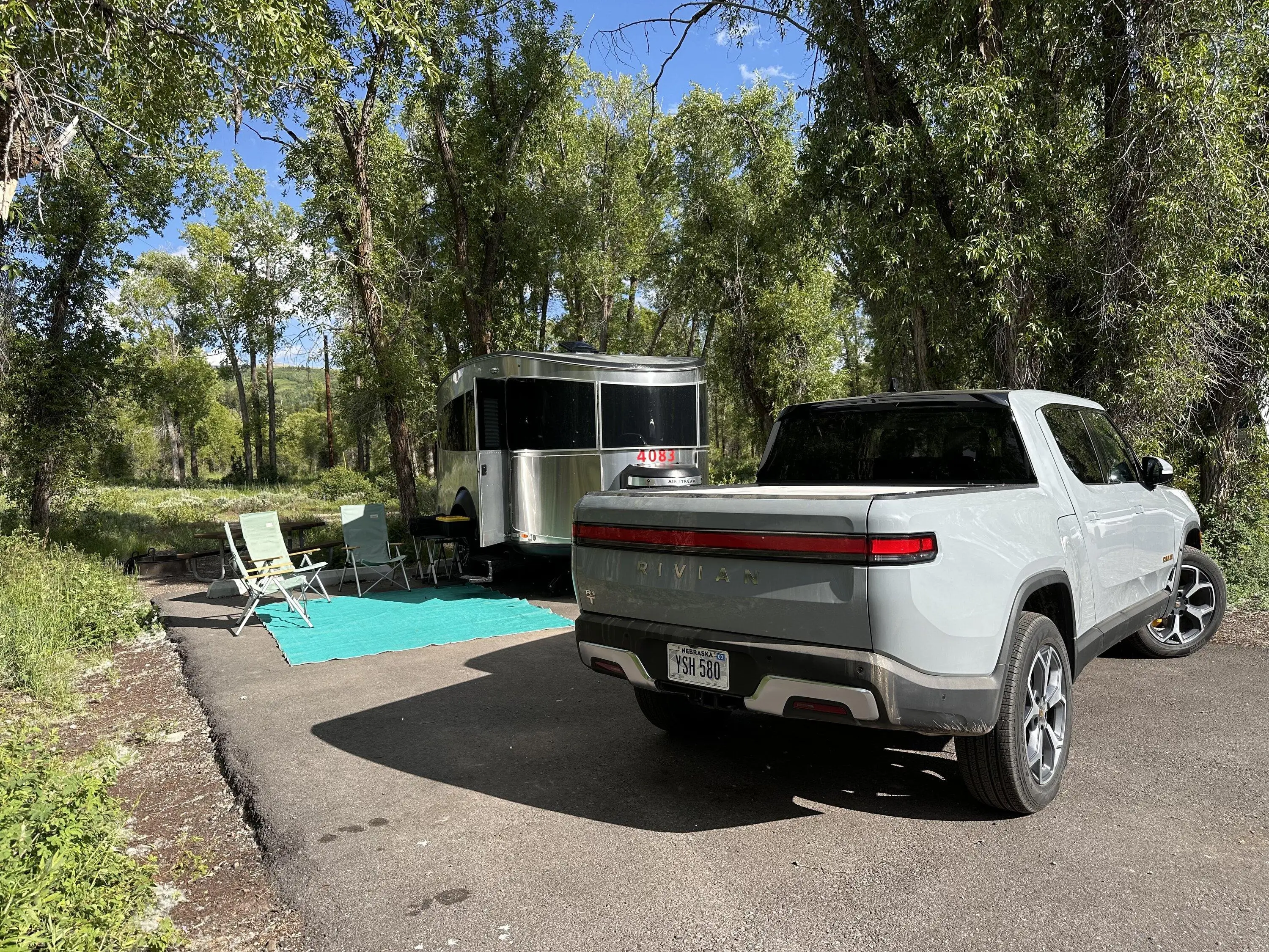 Trip Report: 1900+ mile trip towing our Airstream Basecamp 20x with R1T | Rivian Forum - R1T R1S ...