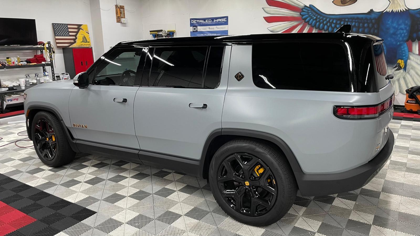 Matte PPF Wrap on Limestone Rivian R1S | Rivian Forum - R1T R1S R2 R3 ...
