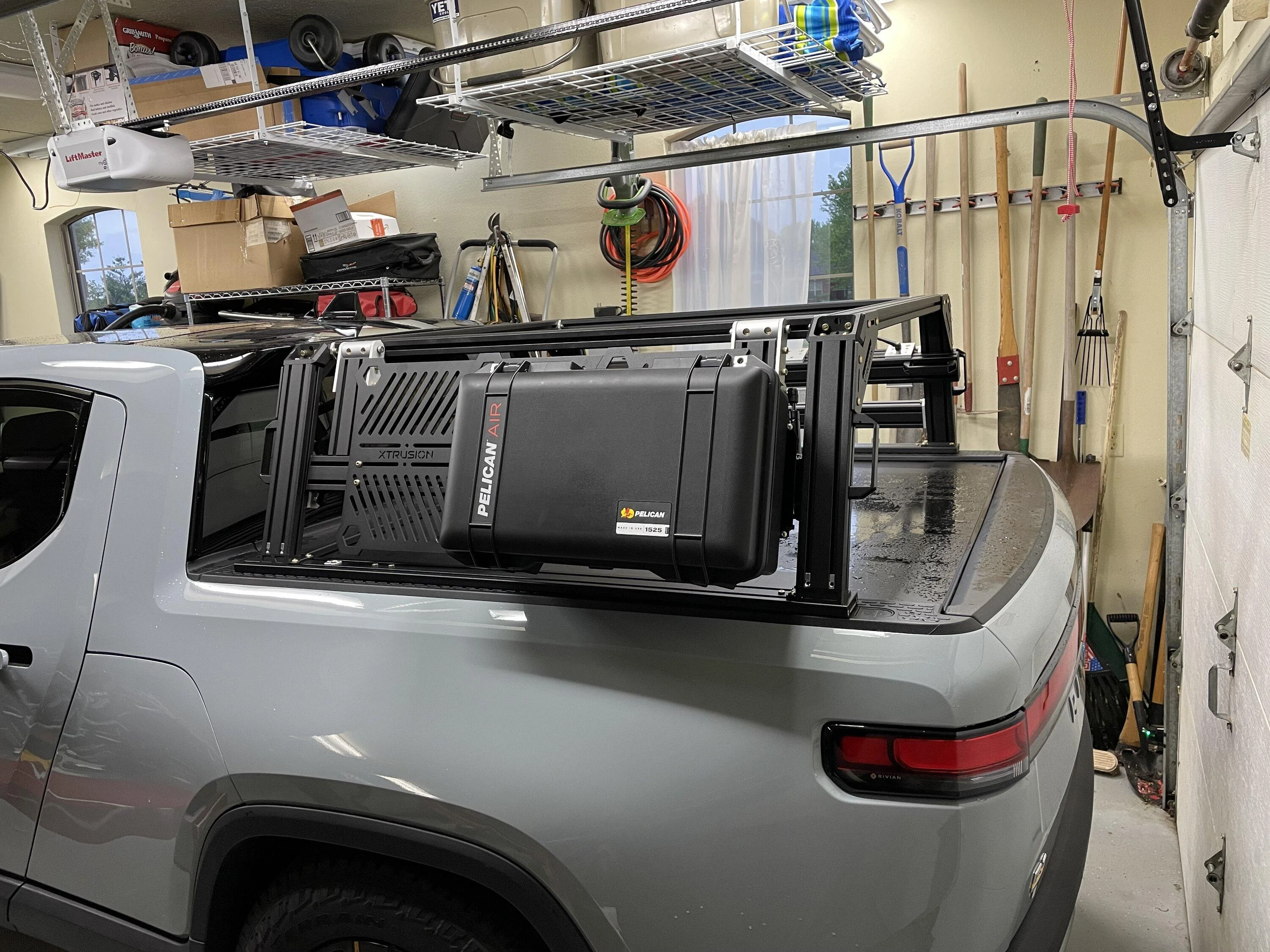 Mounting hardware for Pelican case to vertical bed rack? | Rivian ...