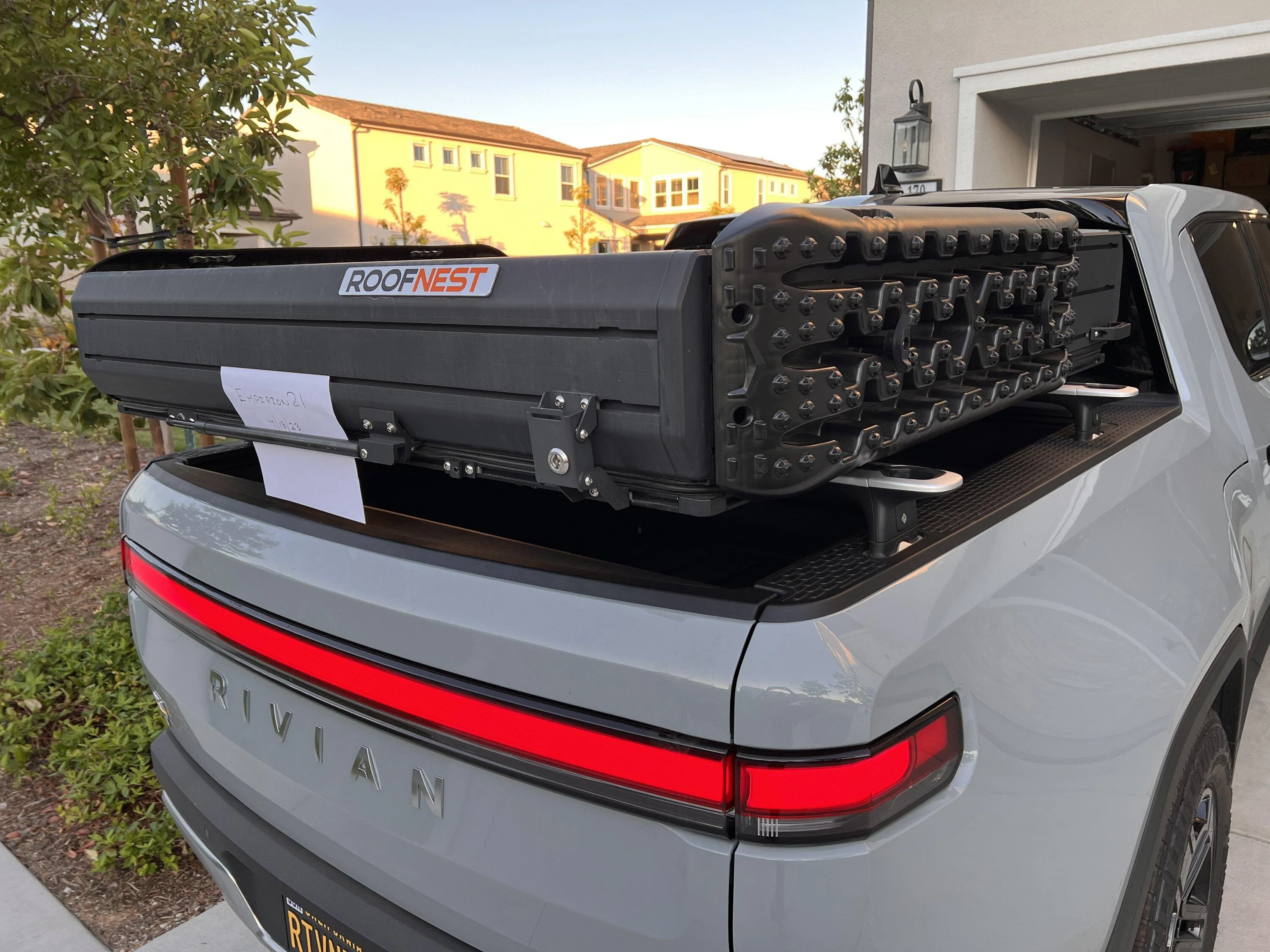 California - Roofnest Condor Overland RTT rooftop tent | Rivian Forums ...