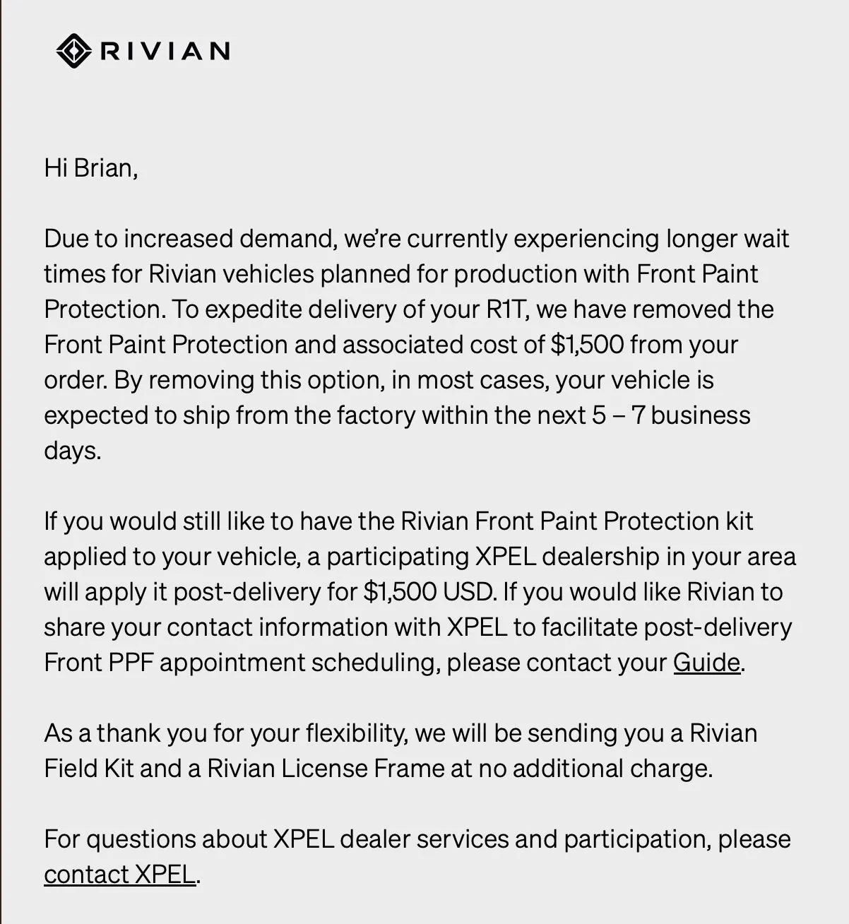Don’t you just love the Rivian delivery process……. | Rivian Forum - R1T ...