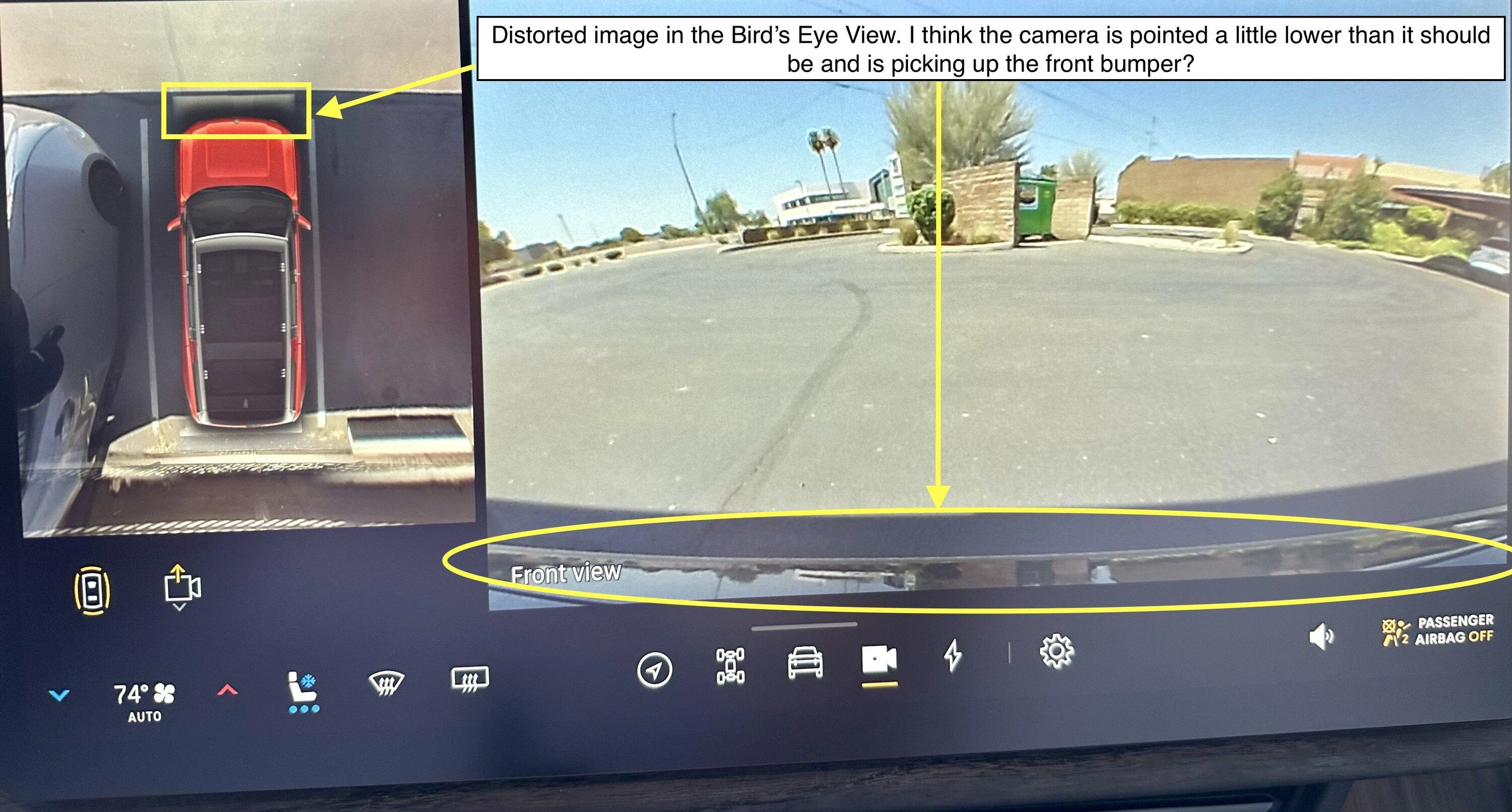 R1S Suspected Front Camera Mis-Calibration | Rivian Forum - R1T R1S R2 ...
