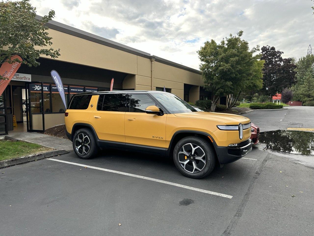 Anyone Tinting Just the Front Windows on an R1S? | Rivian Forums - R1T ...