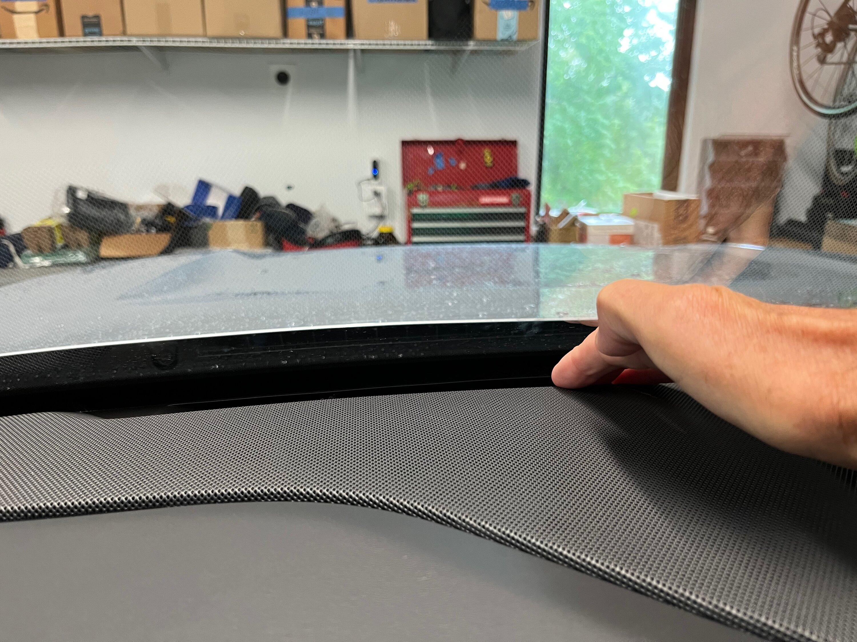 Dash grille rattle fix (so far) - updated with more permanent solution ...