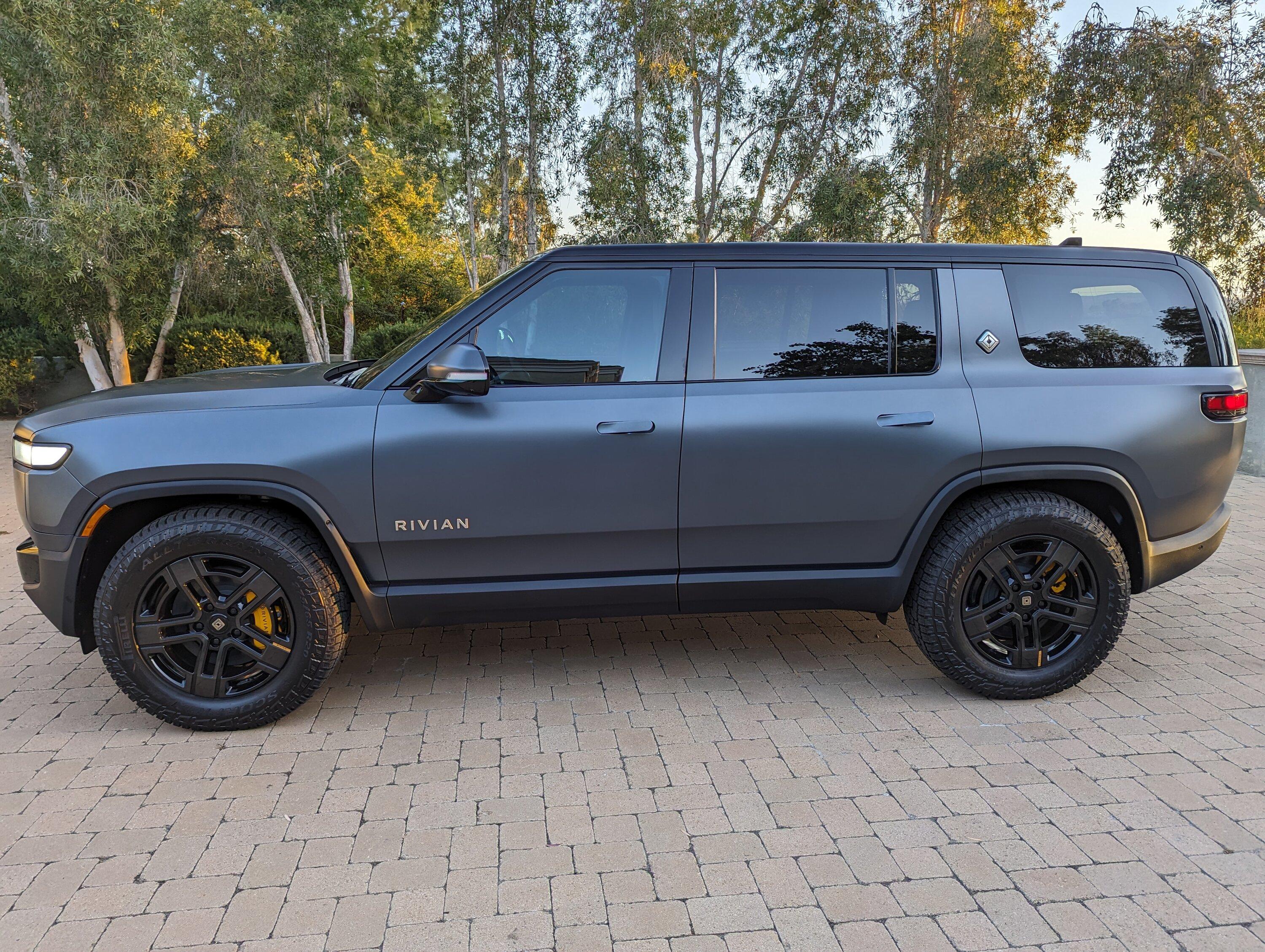 Matte wrap gang! Let's see photos of your matte Rivian R1T & R1S ...