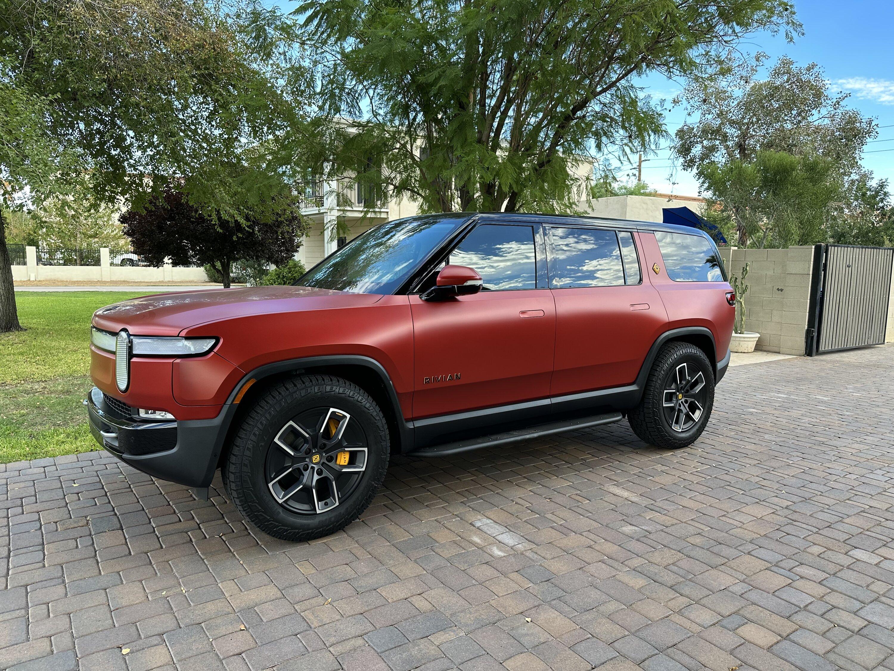 Matte wrap gang! Let's see photos of your matte Rivian R1T & R1S ...
