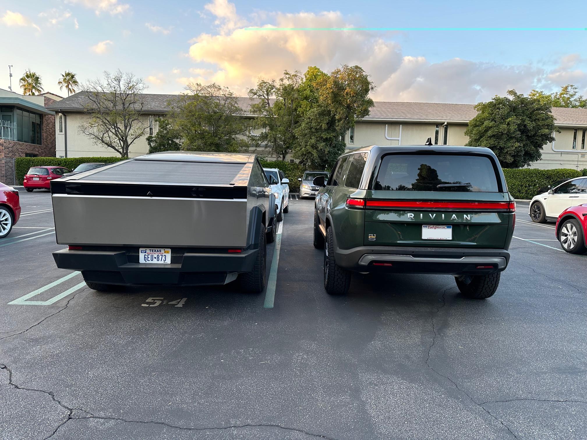 Compare your Rivian’s size to other vehicles | Rivian Forum - R1T R1S ...