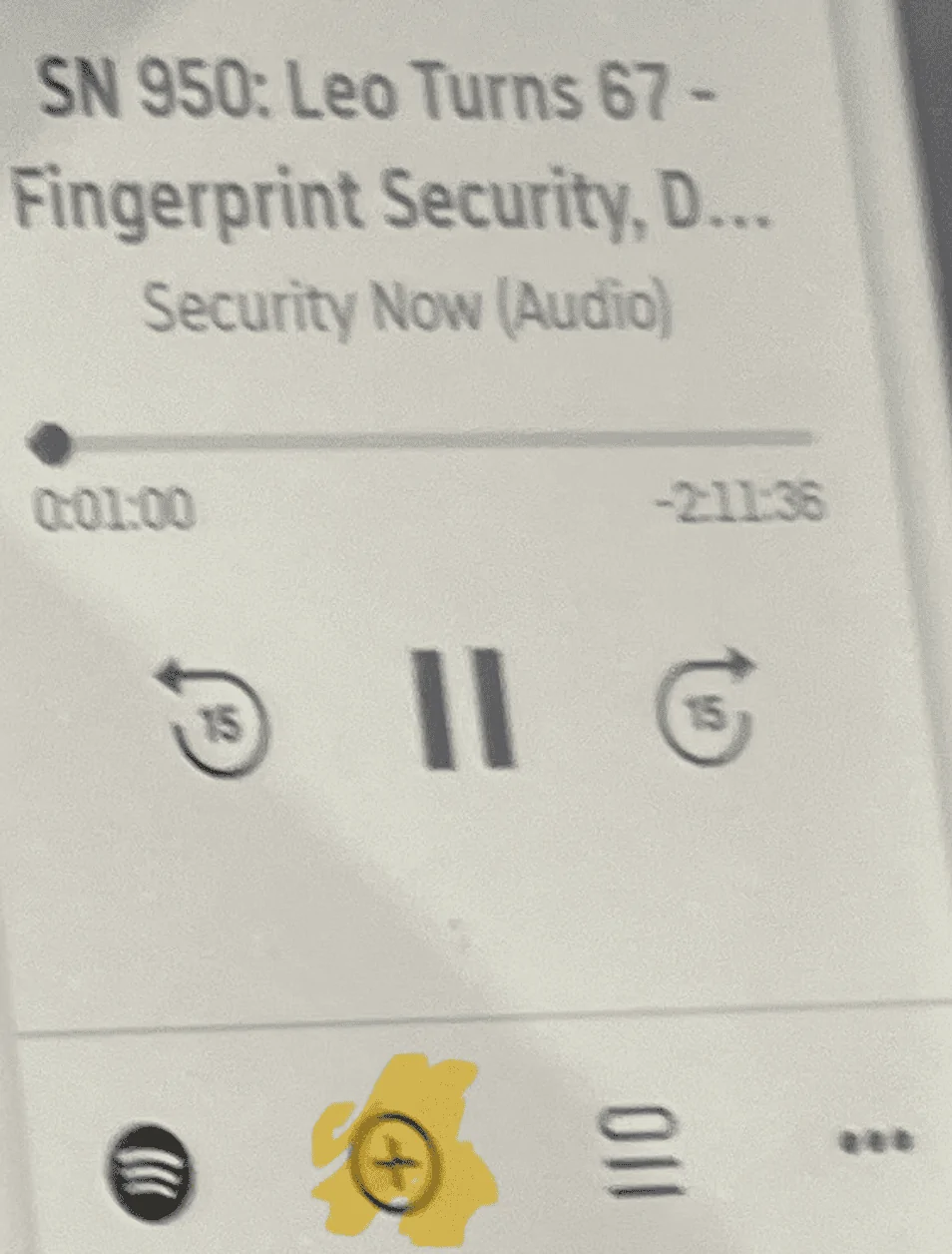 Lack of synchronization with Spotify and podcasts after the last update ...