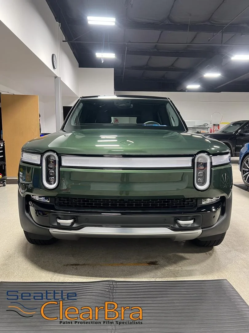 Transforming a Rivian: From Glossy to Stealth with Seattle ClearBra's ...