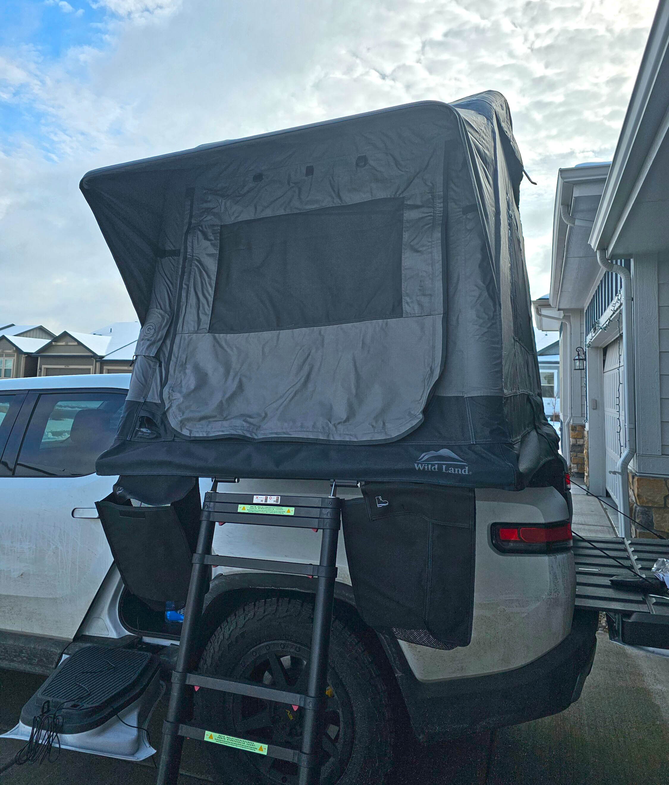 Air Cruiser Roof Top Tent Installed on R1T! Review + Photos | Rivian ...