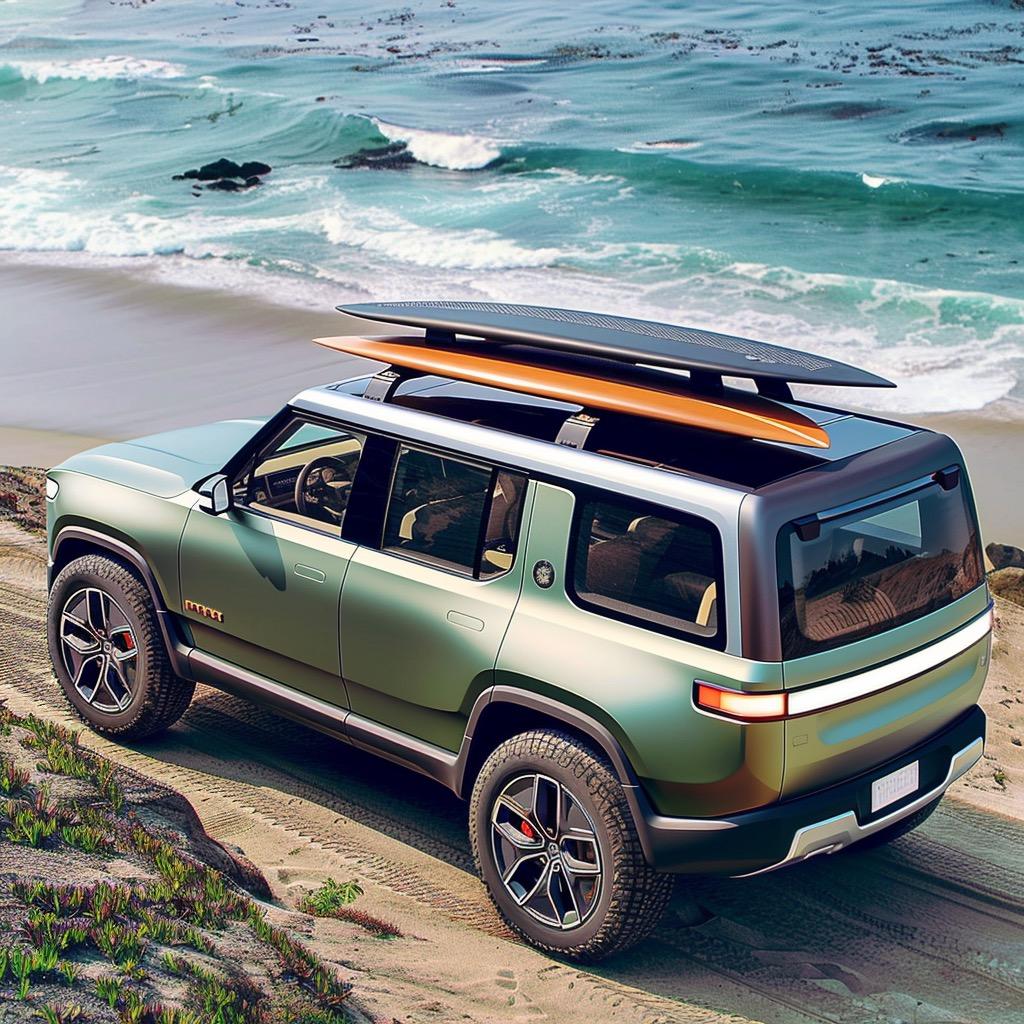Third Rivian R2 teaser image - "Jump in — the water’s warm" (2/28/24 ...