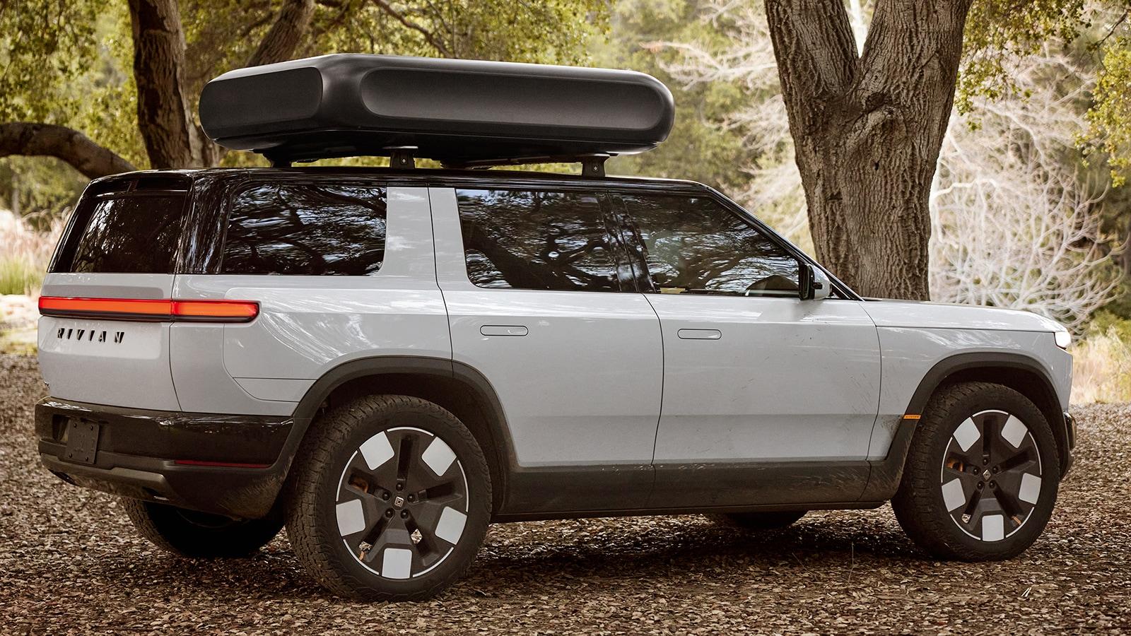 Rivian "Treehouse" Rooftop Tent & Travel Kitchen for the R2 | Rivian ...