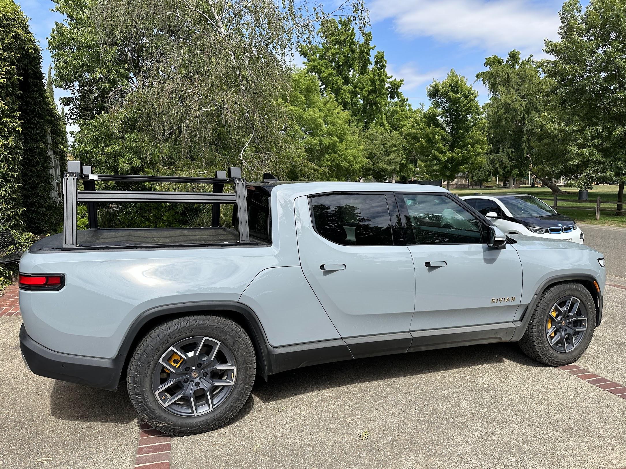 The Mounting Company's Pelican Boxes mounted on Xtrusion Overland Bed ...