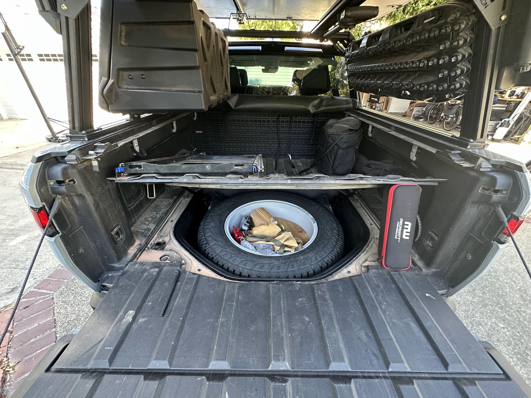 The Mounting Company's Pelican Boxes mounted on Xtrusion Overland Bed ...
