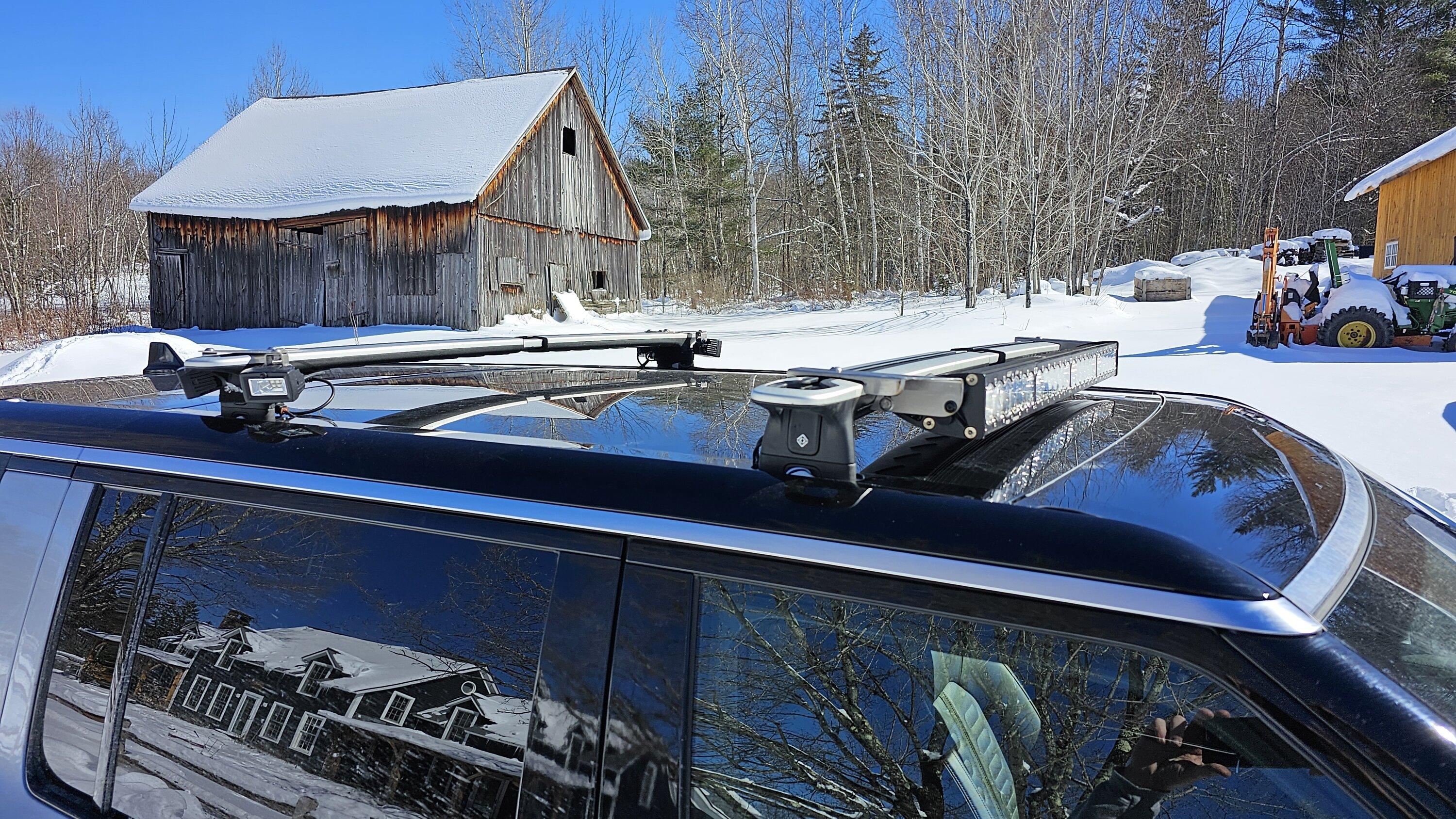 Stowable 40" Light Bar Setup | Rivian Forum - R1T R1S R2 R3 News, Specs ...