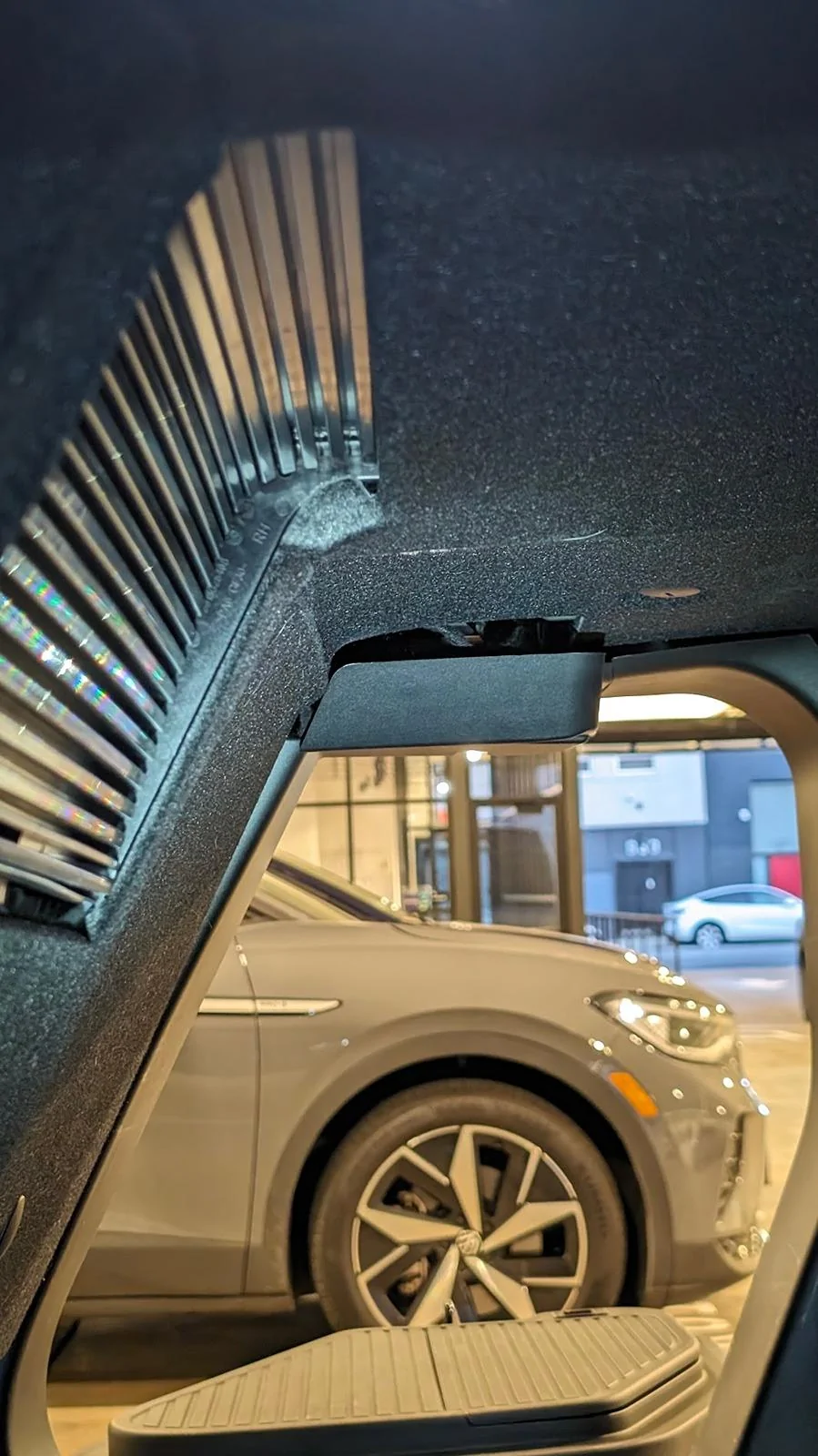 Two rattles driving me insane: one heard behind rear passenger seat ...