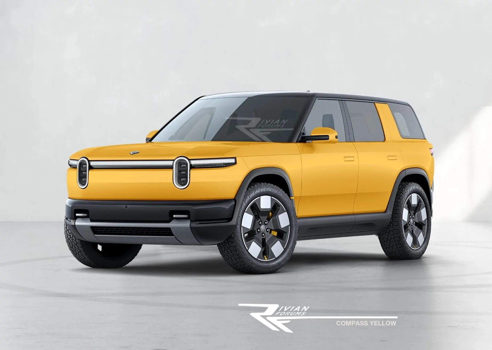R2 Compass Yellow (Colors Preview) ? | Rivian Forum - R1T R1S R2 R3 ...