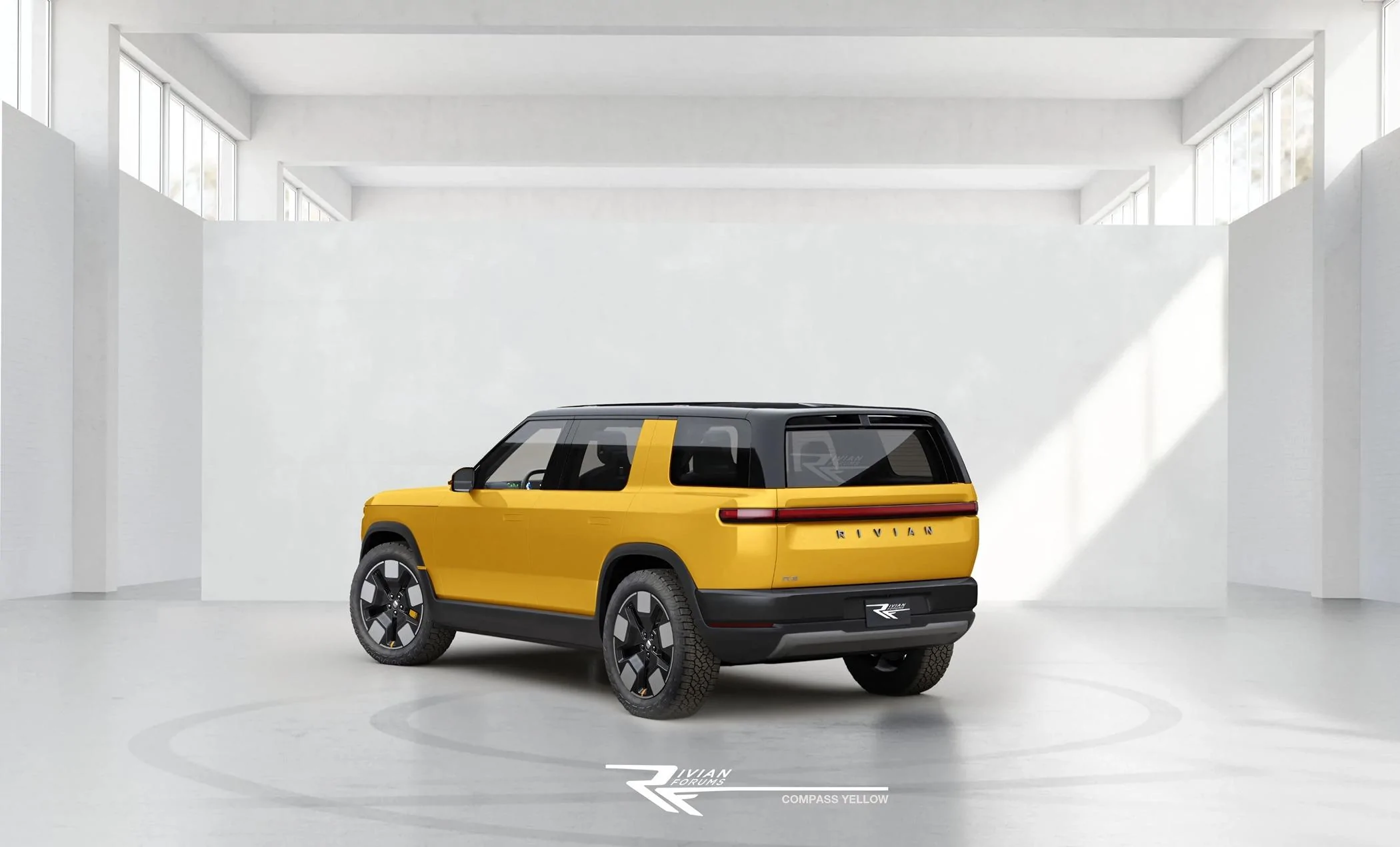 R2 Compass Yellow (Colors Preview) ? | Rivian Forum - R1T R1S R2 R3 ...