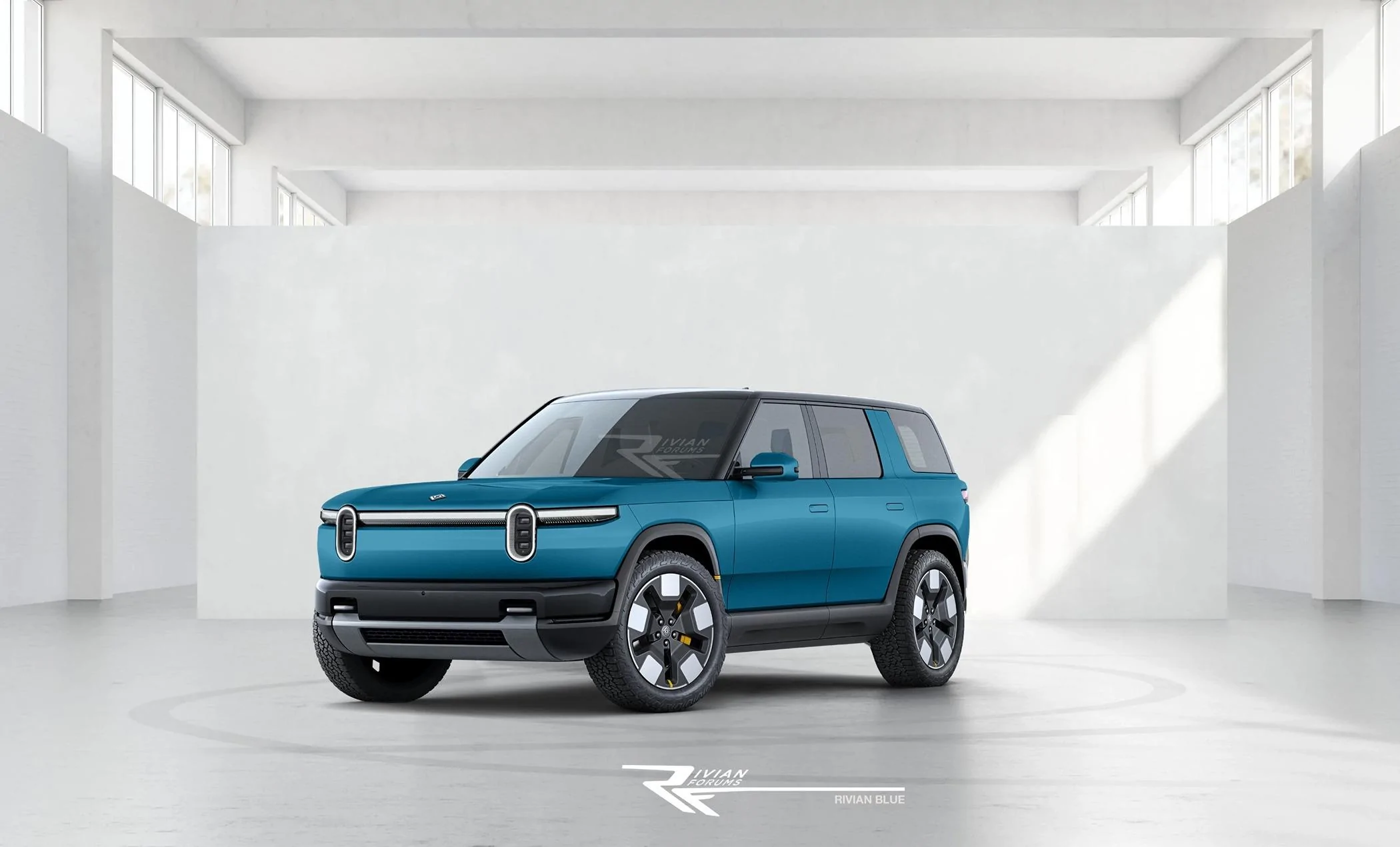 R2 Rivian Blue (Colors Preview) ? | Rivian Forum - R1T R1S R2 R3 News ...