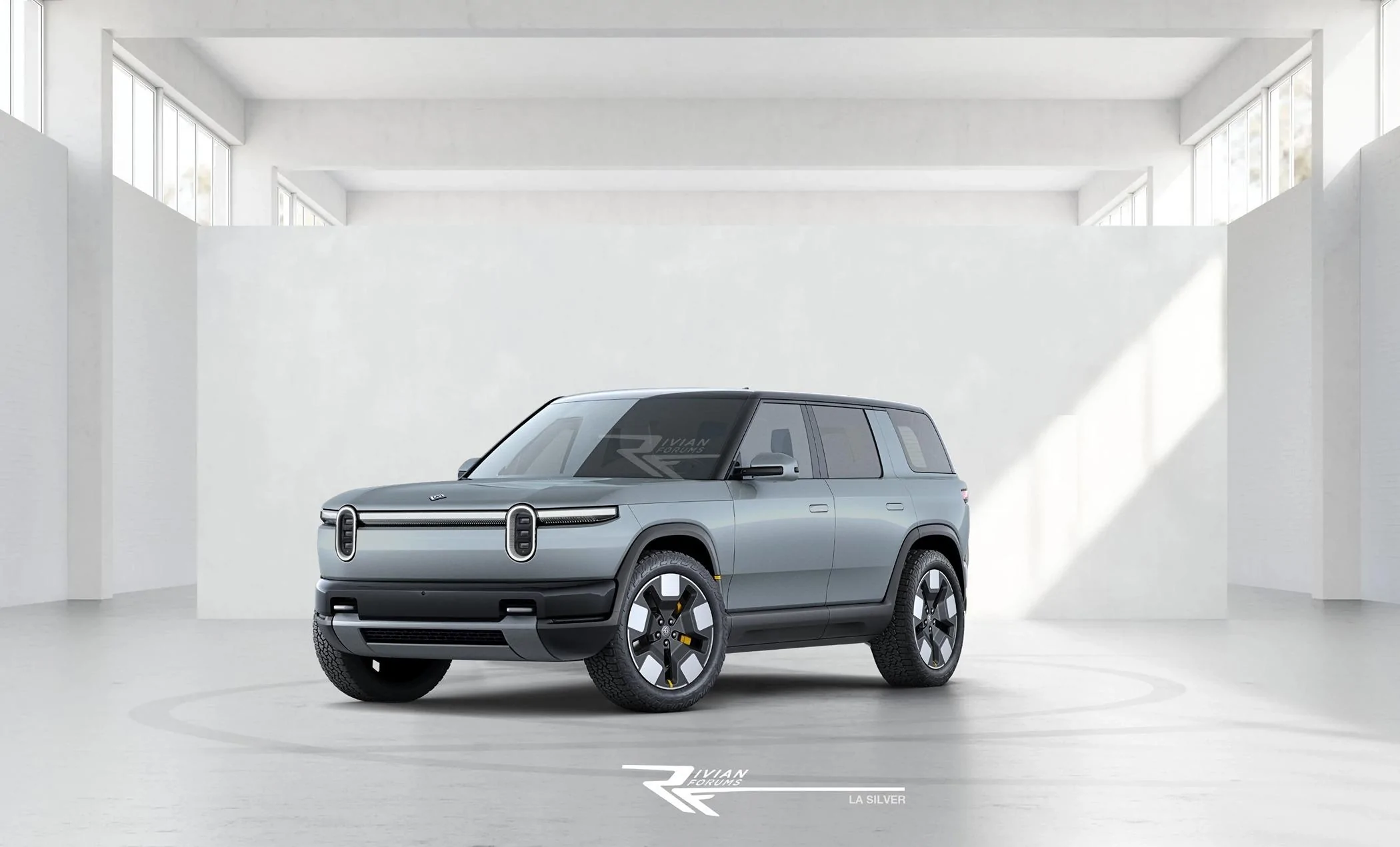R2 LA Silver (Colors Preview) ? | Rivian Forum - R1T R1S R2 R3 News ...