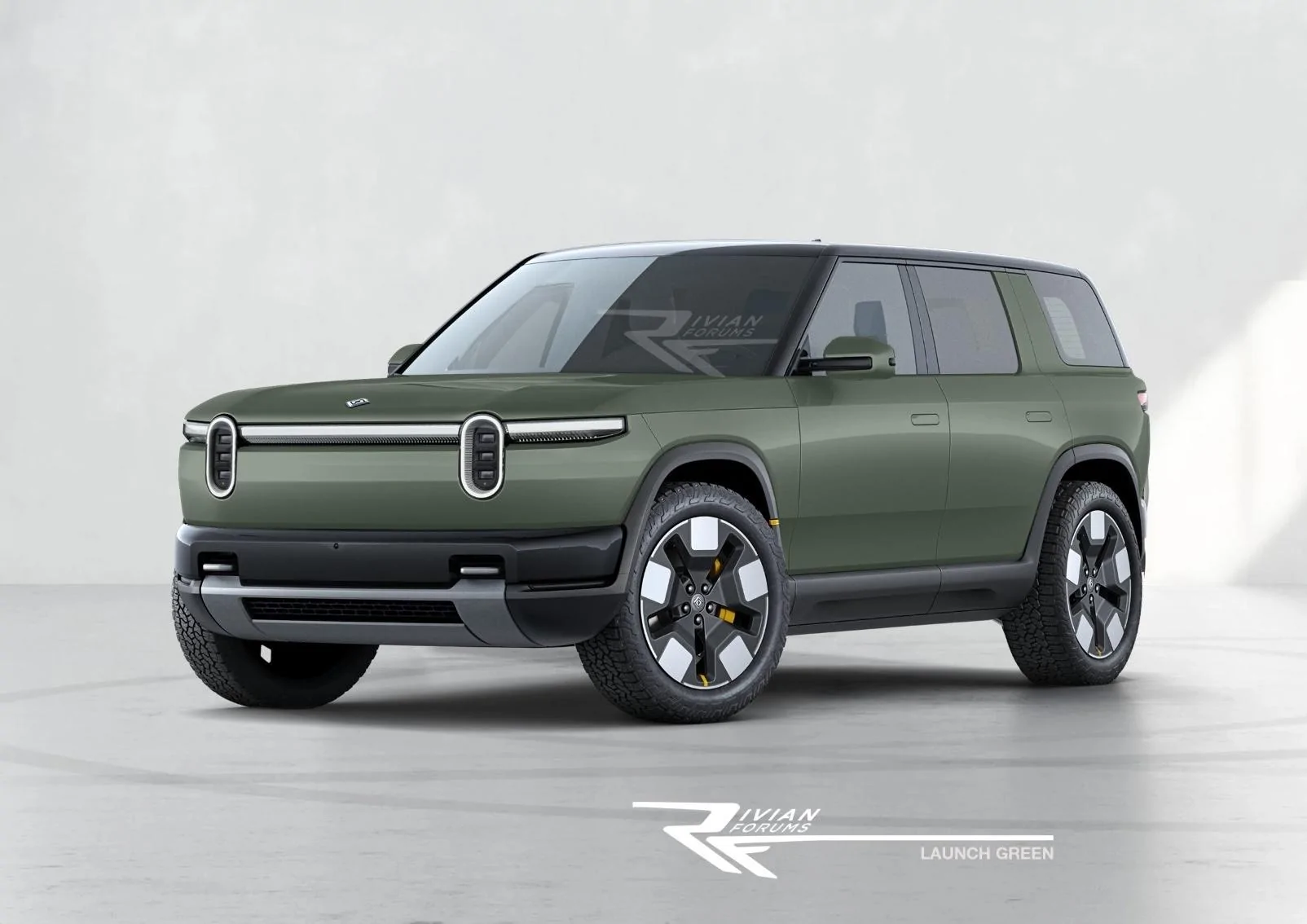 R2 Launch Green (Colors Preview) ? | Rivian Forums - R1T R1S R2 R3 News ...