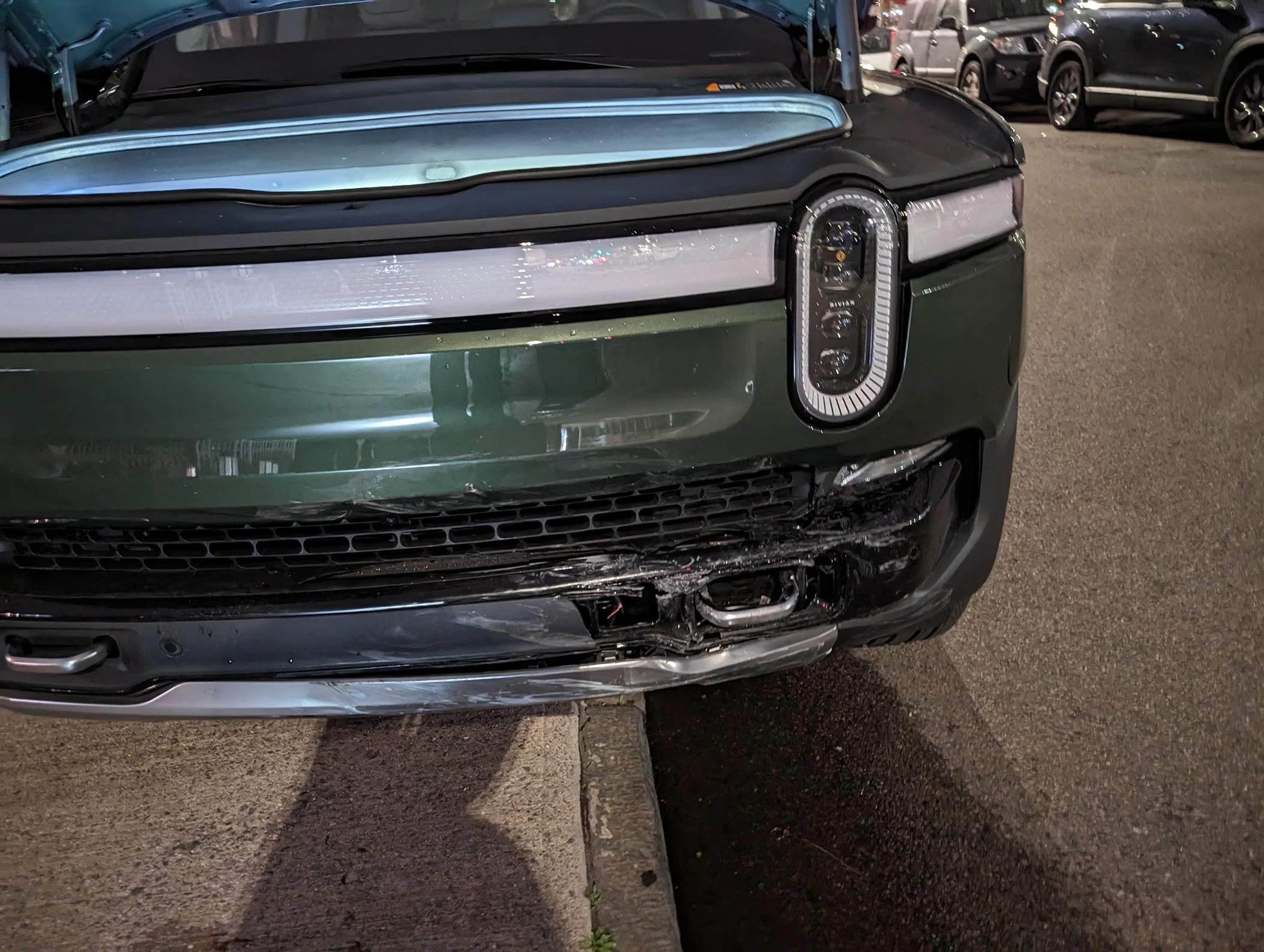 In accident proximity sensor broke off , now backup and front cameras ...