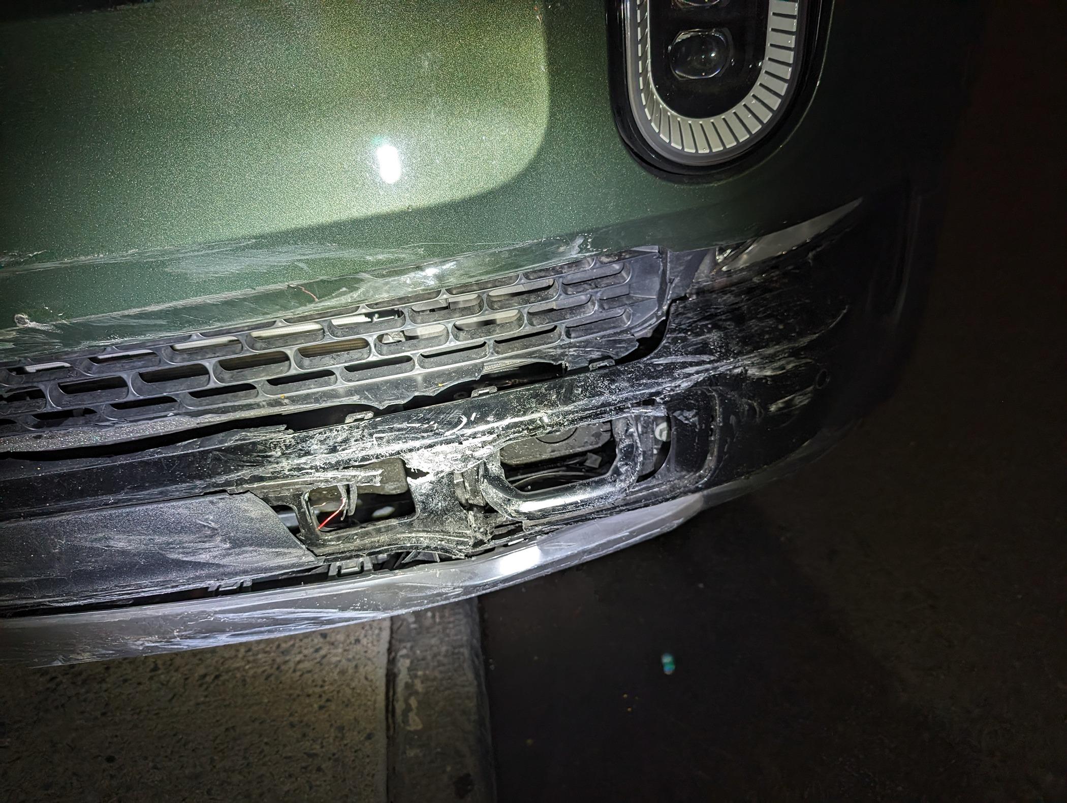 In accident proximity sensor broke off , now backup and front cameras ...