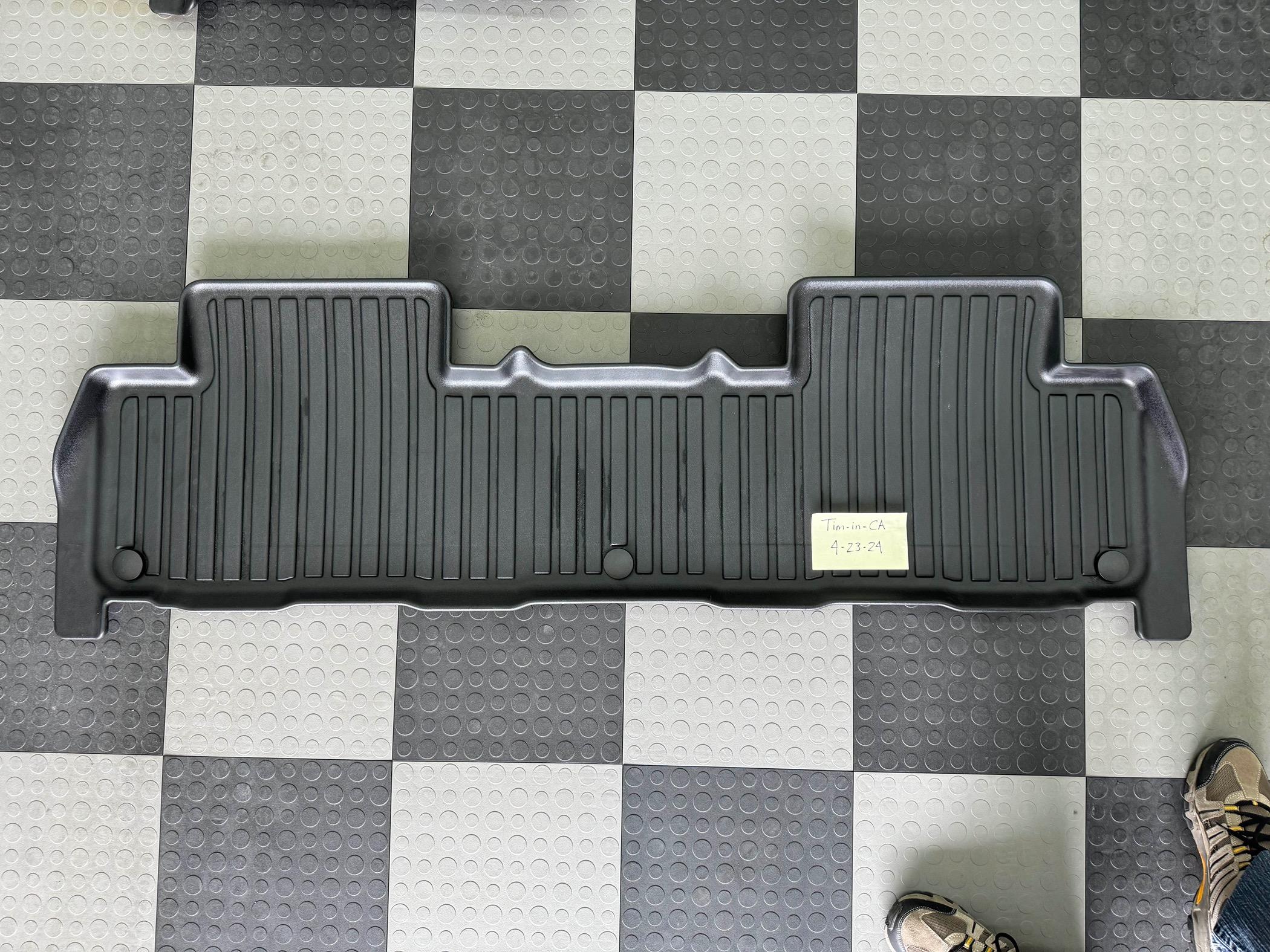 California - SOLD - PRICE DROP - $90 - Gently used set of all-weather LinerX Mats for R1S - all ...