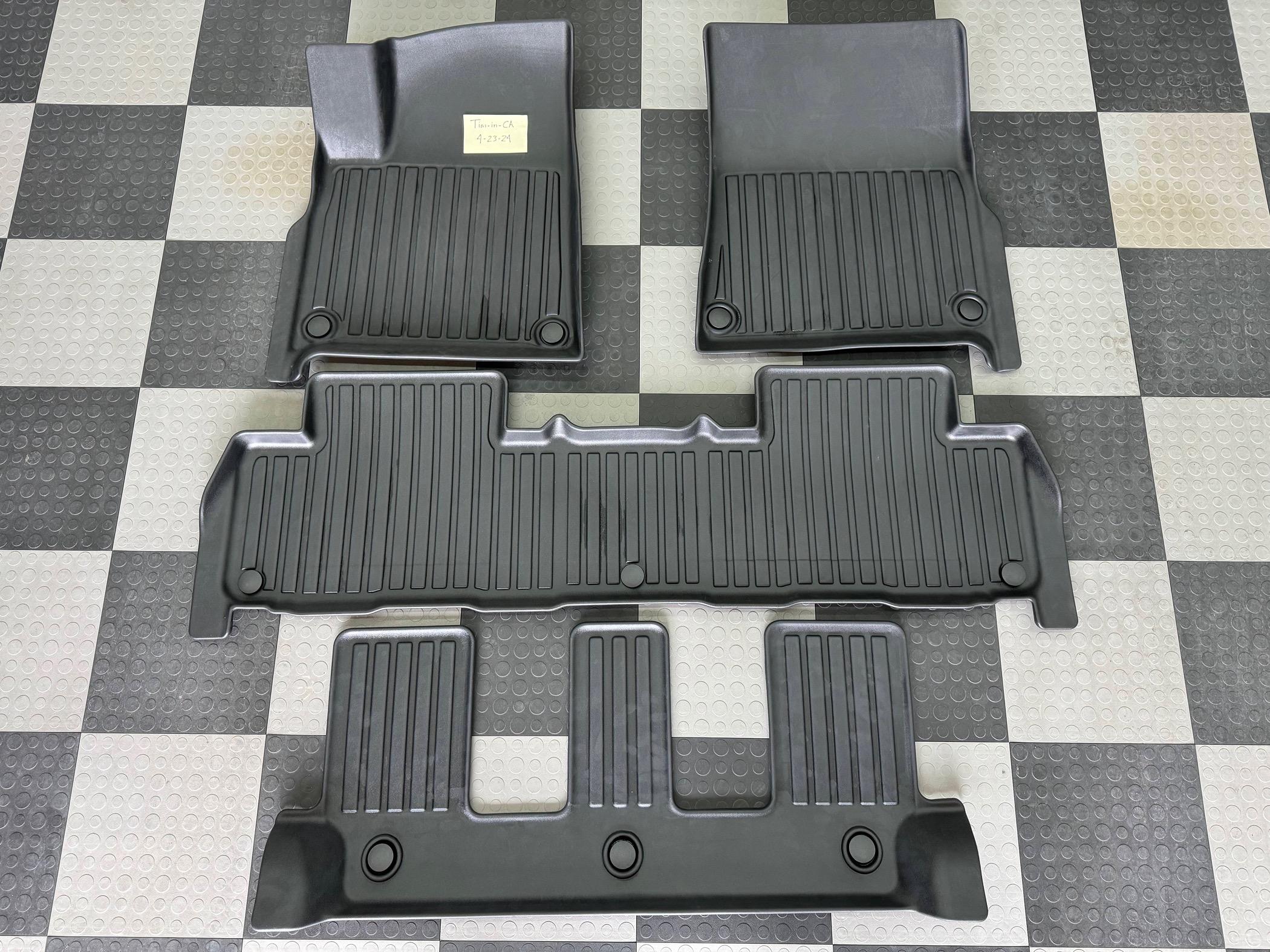 California - SOLD - PRICE DROP - $90 - Gently used set of all-weather LinerX Mats for R1S - all ...