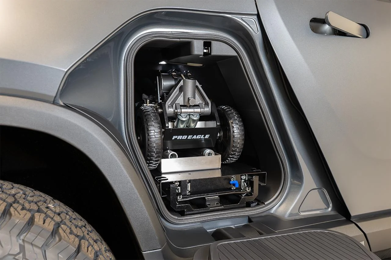 The Ultimate Rivian R1T RMAXX Gear Tunnel Slide-Out Modular Storage ...