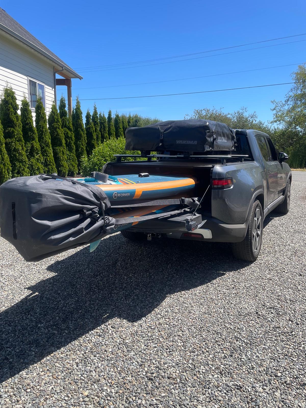 Suggestions for a SUP and inflatable kayak mount for Rivian crossbars ...